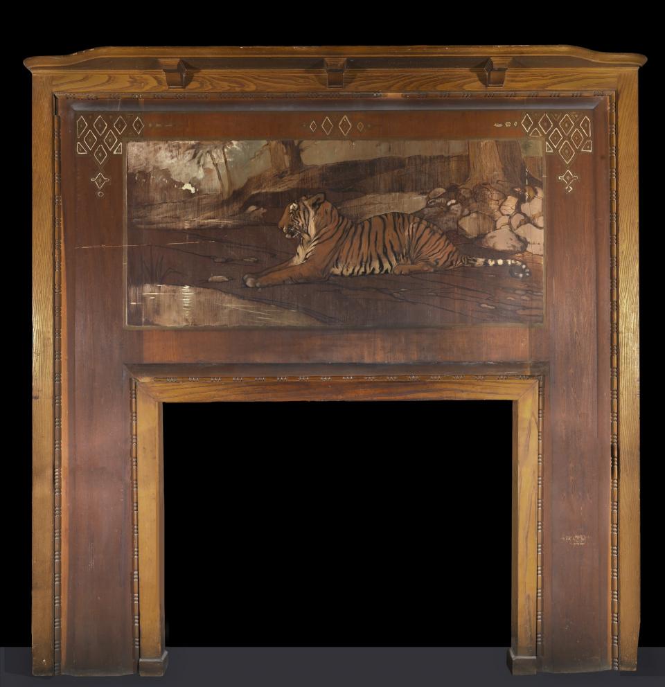 Reclining Tiger | Smithsonian American Art Museum