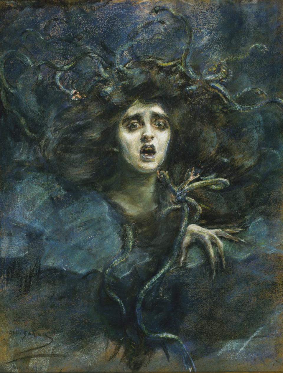 Medusa Painting