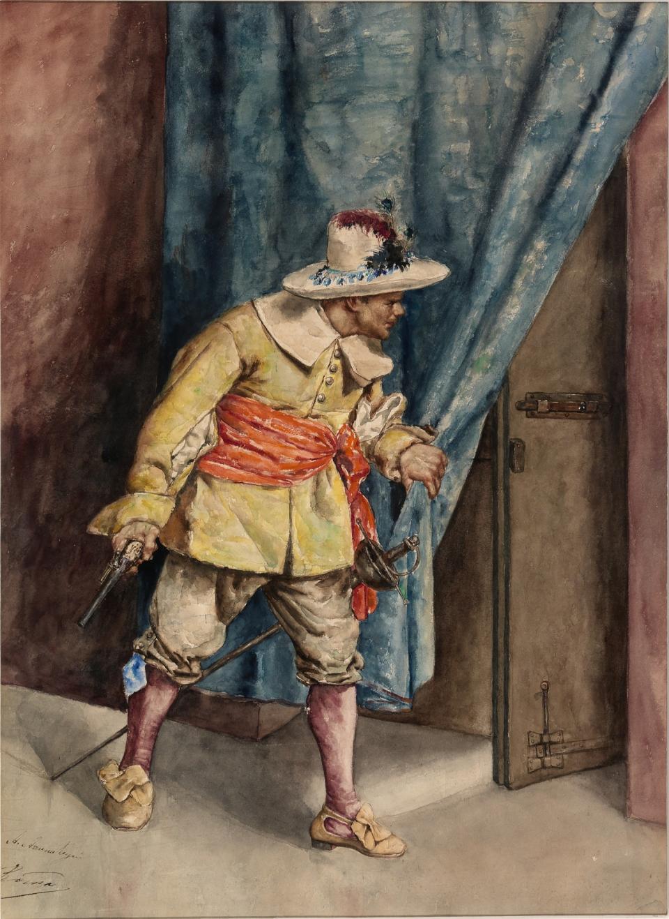 Musketeer on Guard | Smithsonian American Art Museum