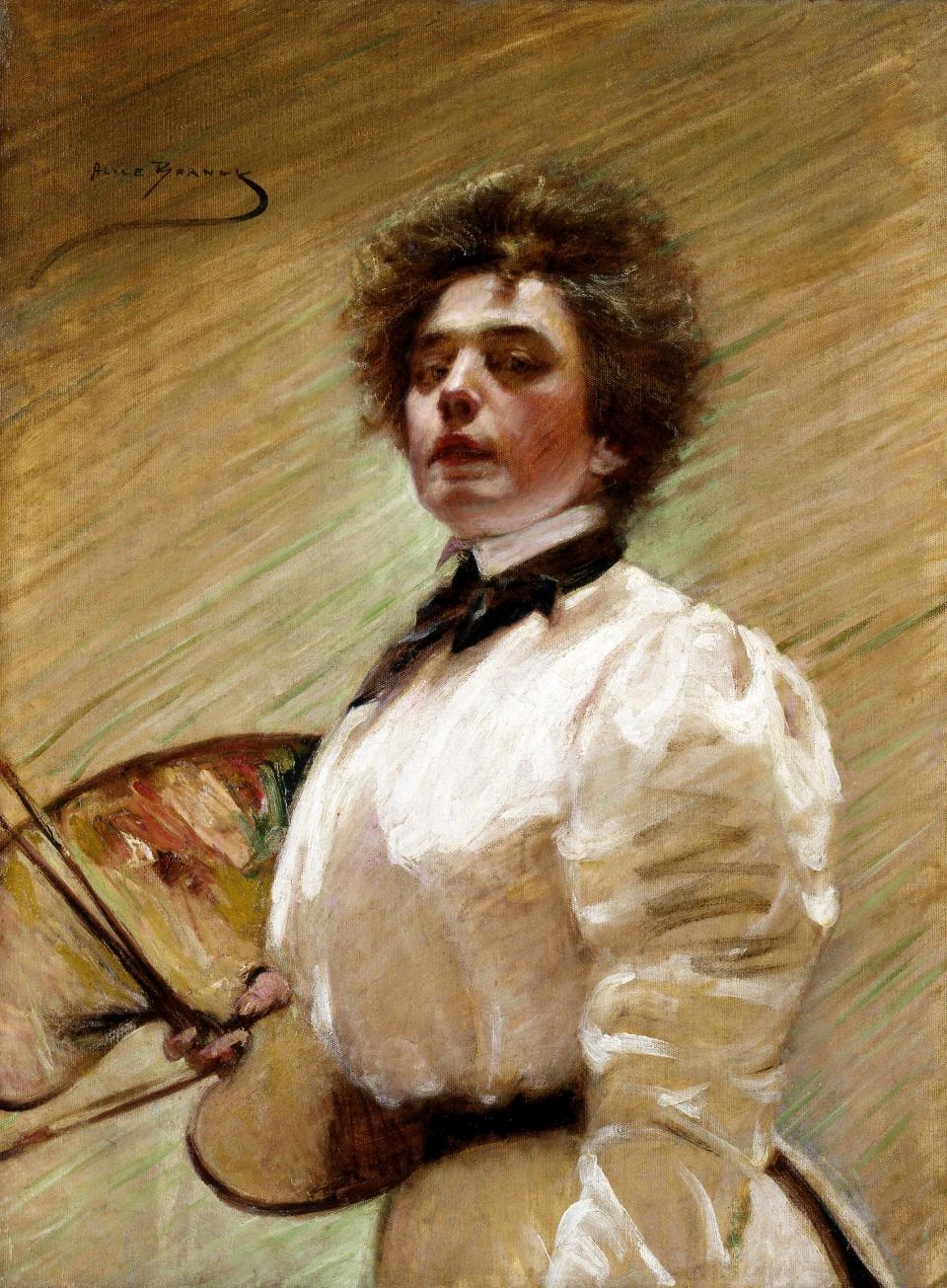 Self-Portrait with Palette | Smithsonian American Art Museum