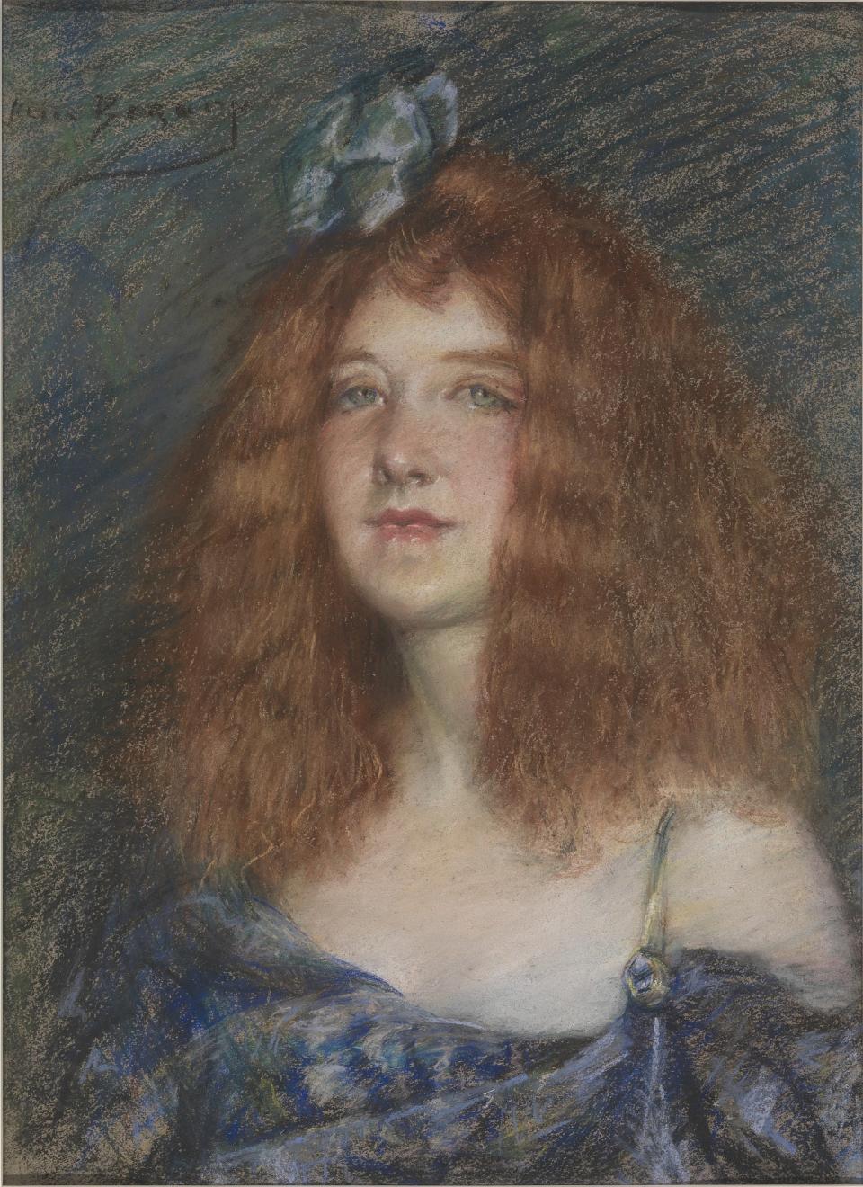 Woman with Red Hair | Smithsonian American Art Museum
