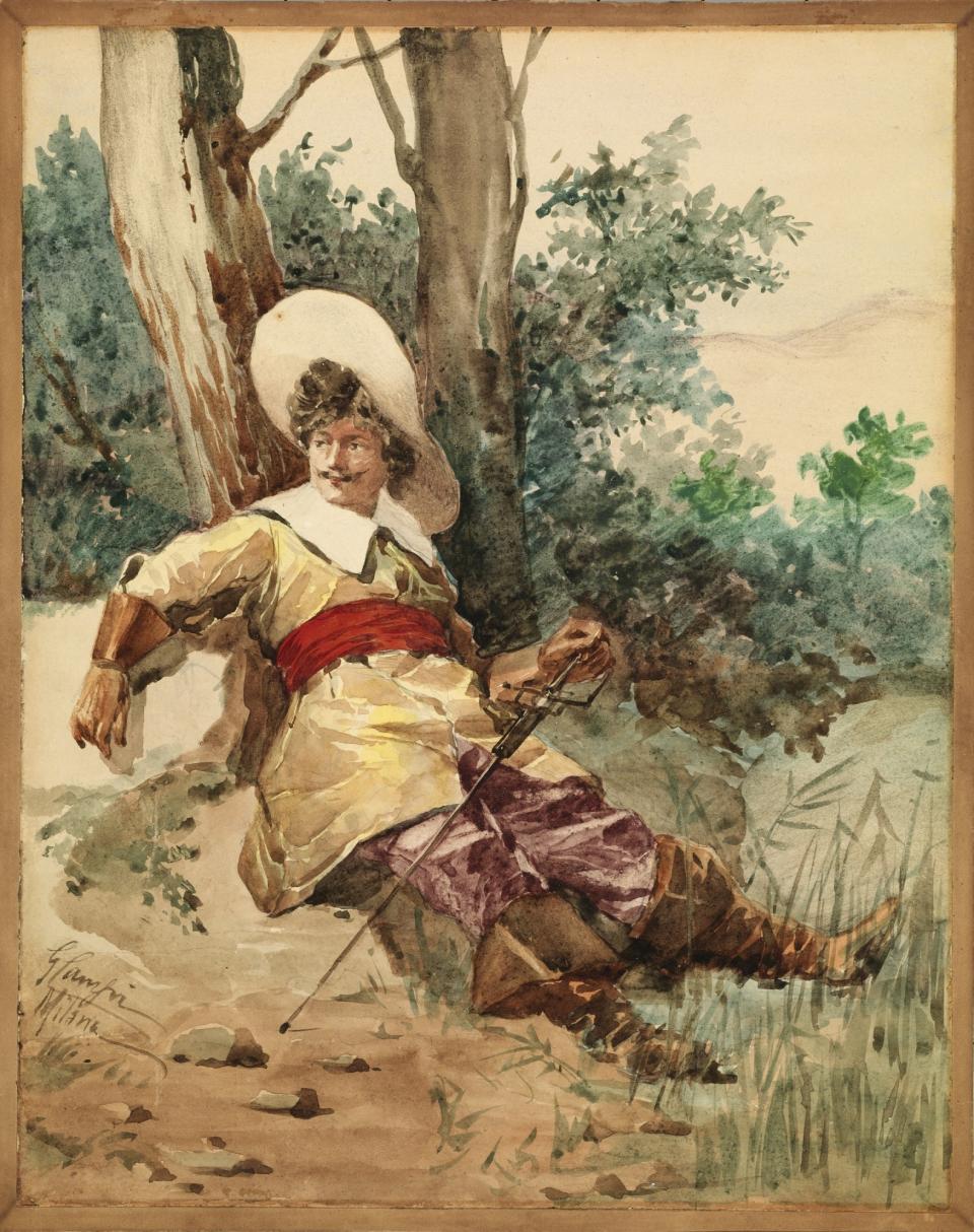 Resting Musketeer | Smithsonian American Art Museum