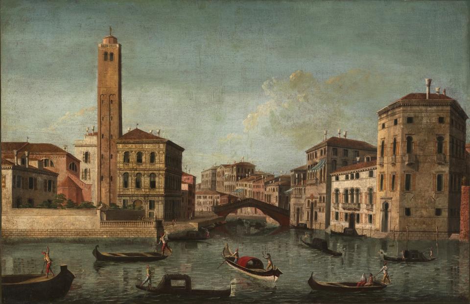Scene on the Grand Canal, Venice | Smithsonian American Art Museum