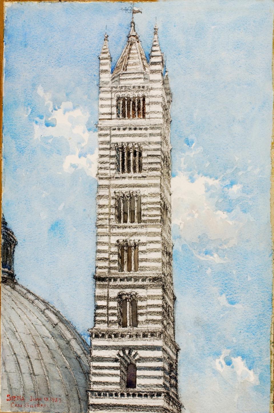 Cathedral Tower, Siena | Smithsonian American Art Museum
