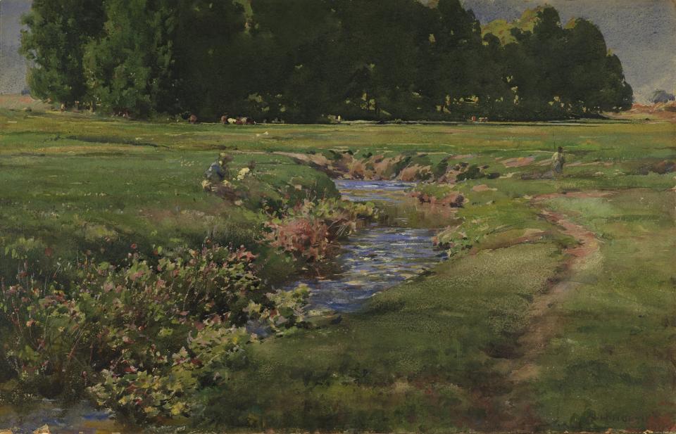 The Babbling Brook | Smithsonian American Art Museum