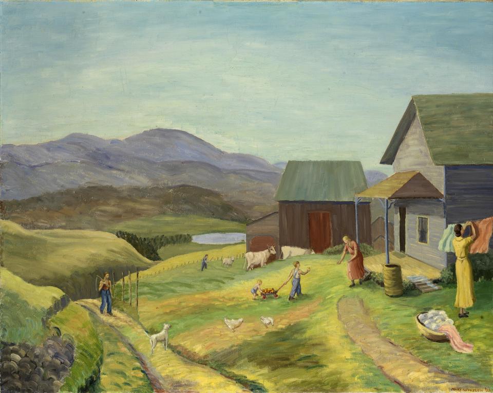 Untitled (Farm Scene) | Smithsonian American Art Museum