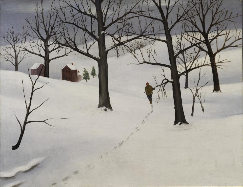 Winter Scene | Smithsonian American Art Museum