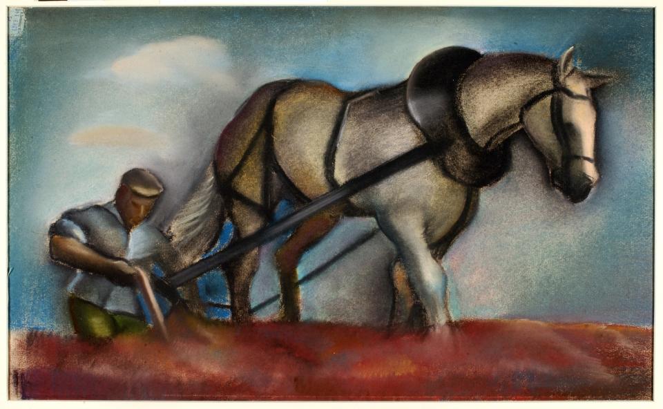 Man and Horse | Smithsonian American Art Museum