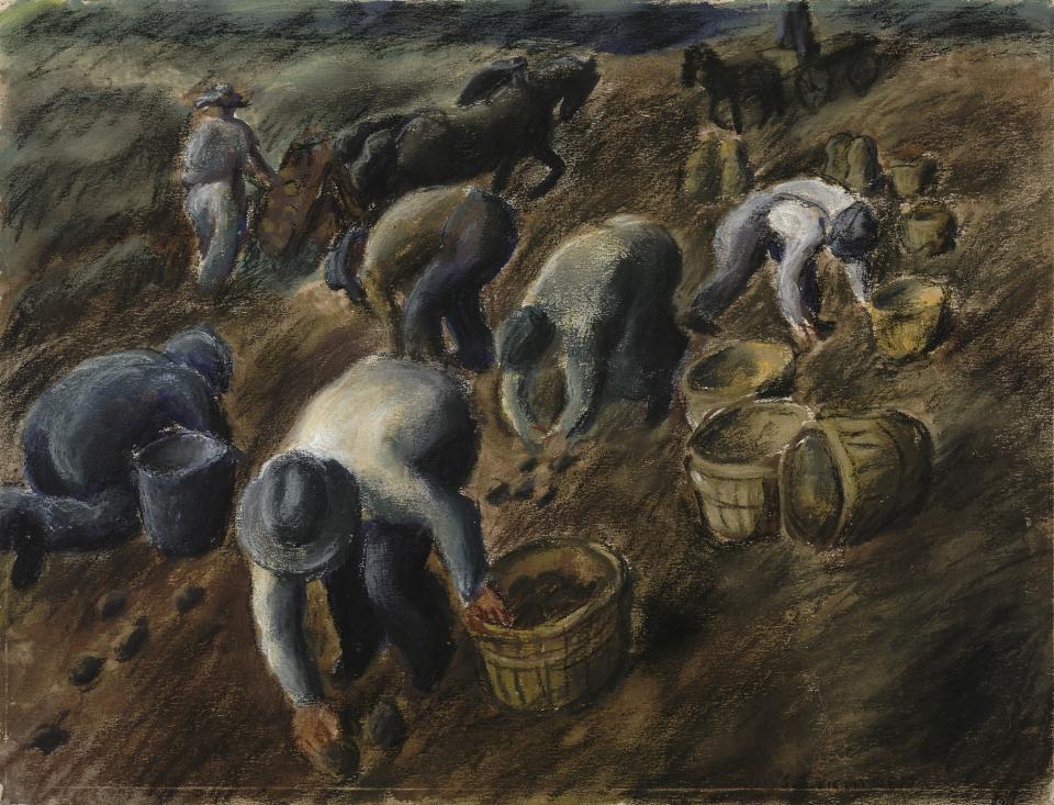 Potato Planting | Smithsonian American Art Museum