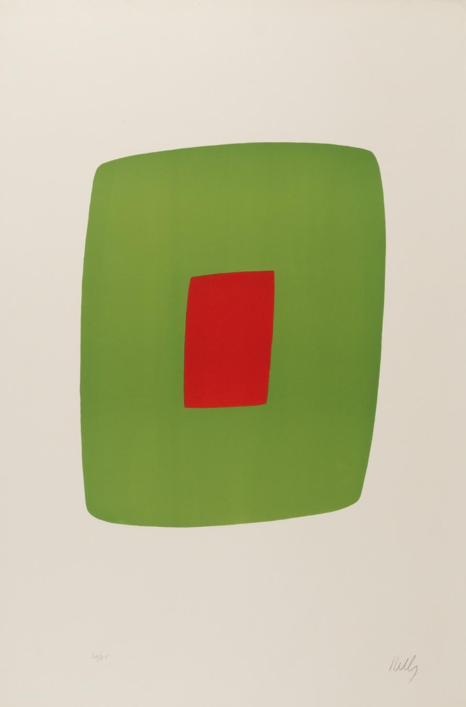 Green with Red | Smithsonian American Art Museum