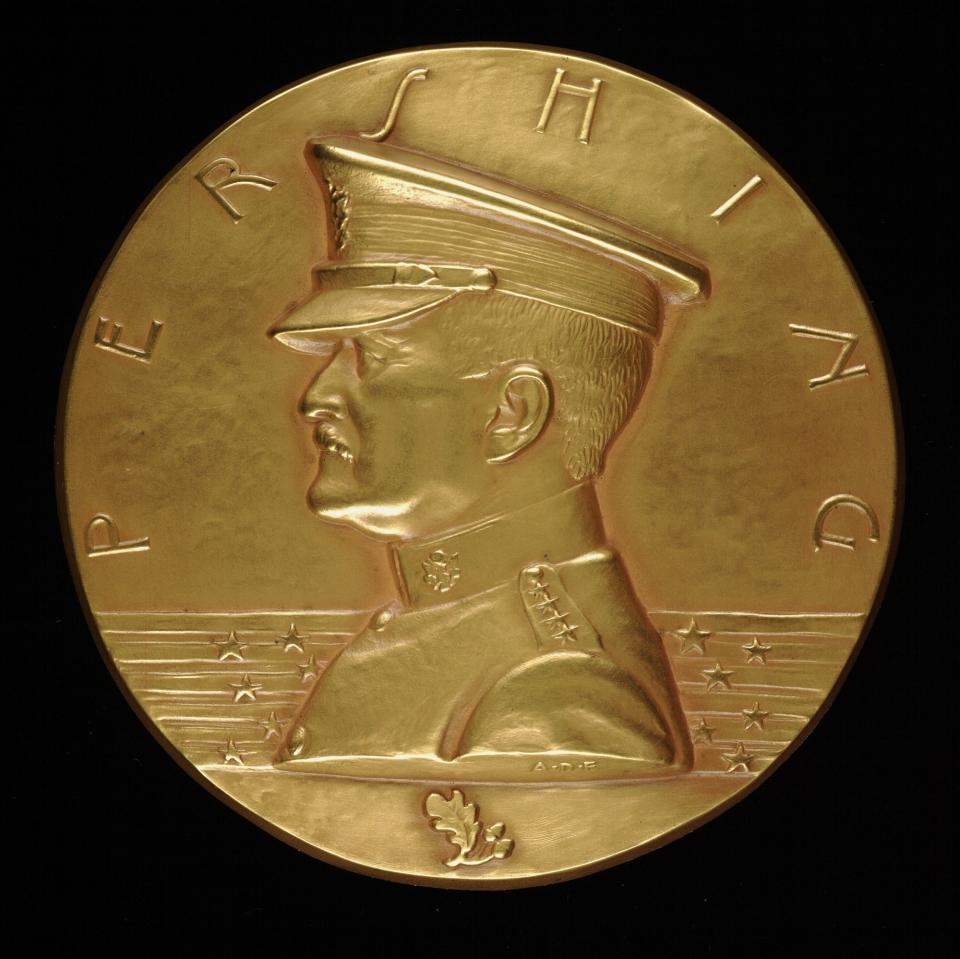 General John J. Pershing Medal (obverse) | Smithsonian American Art Museum