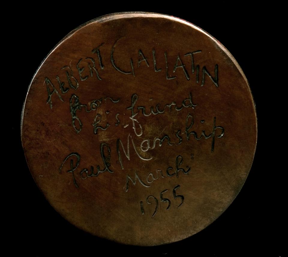 Albert Gallatin Portrait Medal | Smithsonian American Art Museum