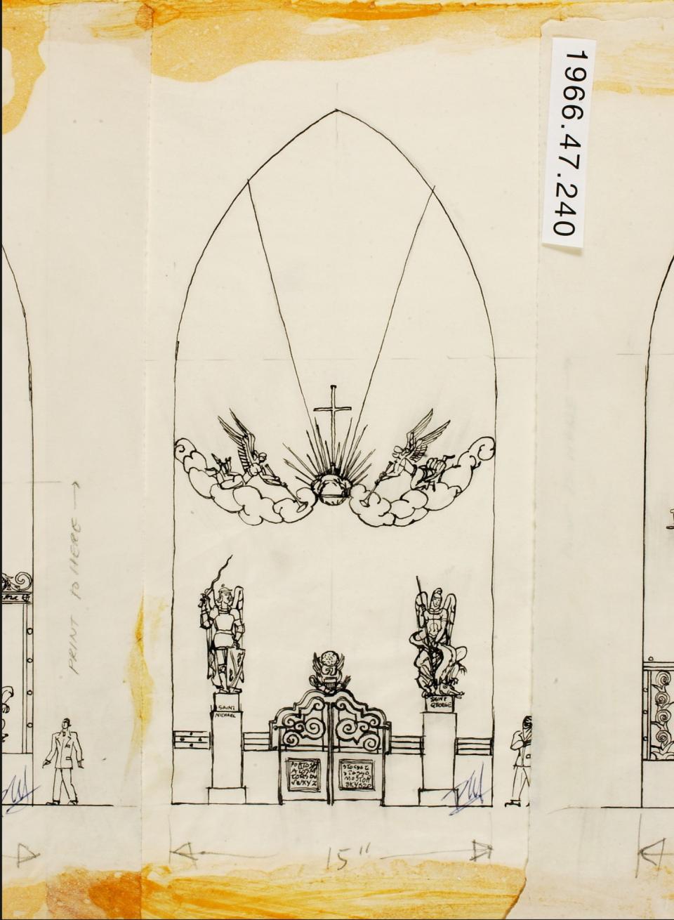 Design for Church Grill | Smithsonian American Art Museum