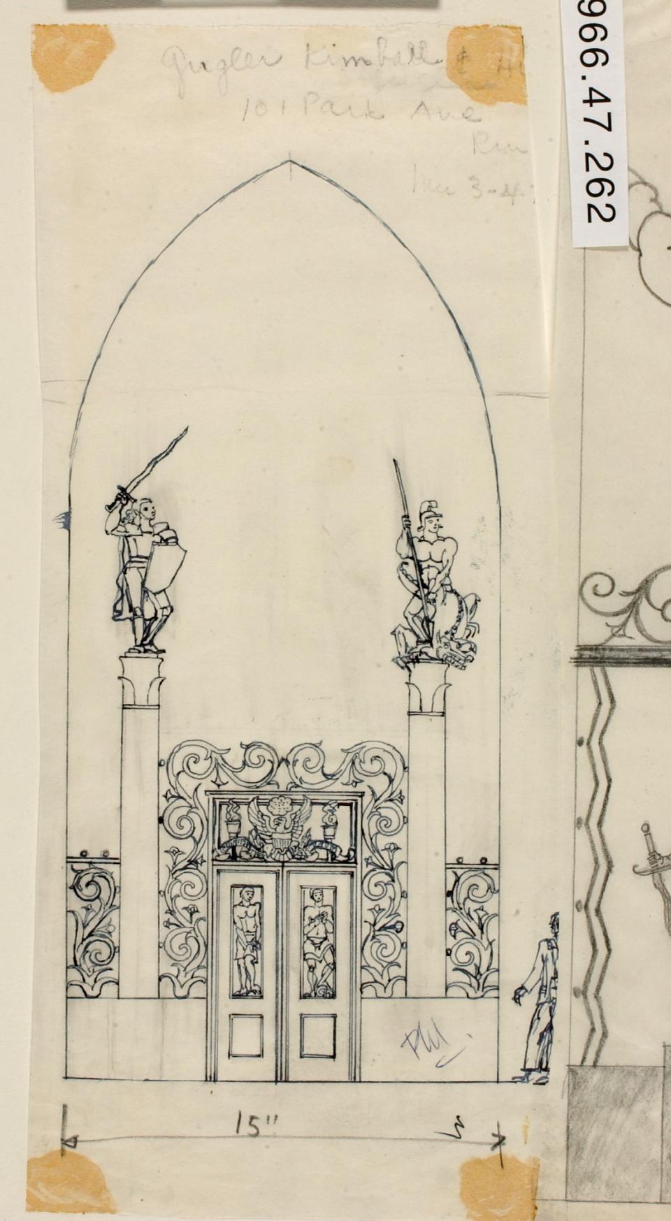 Design for Church Grill | Smithsonian American Art Museum