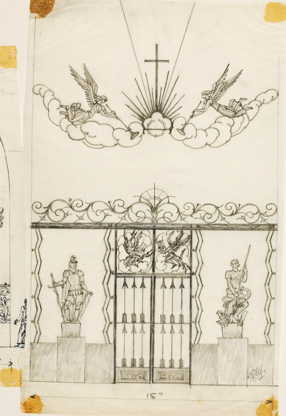 Design for Church Grill | Smithsonian American Art Museum