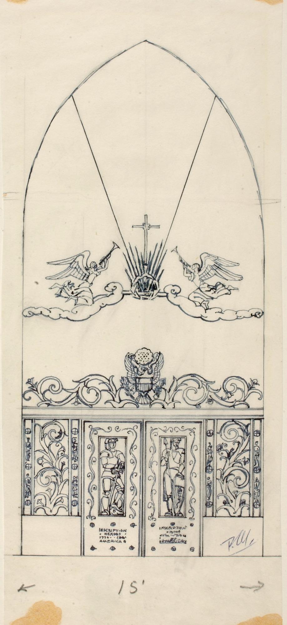 Design for Church Grill | Smithsonian American Art Museum