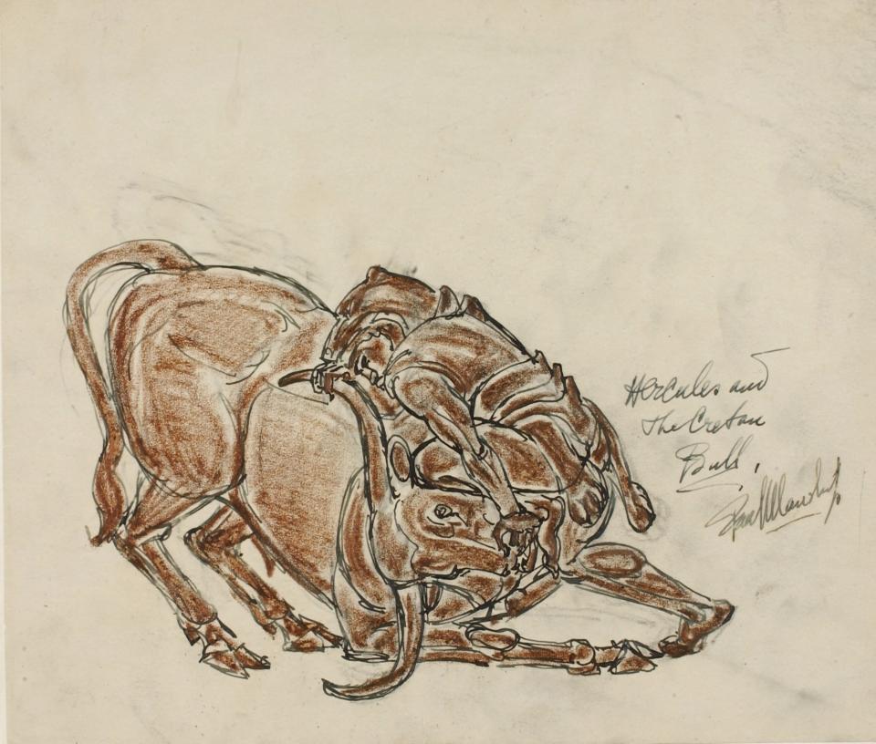 Hercules and the Cretan Bull | Smithsonian American Art Museum