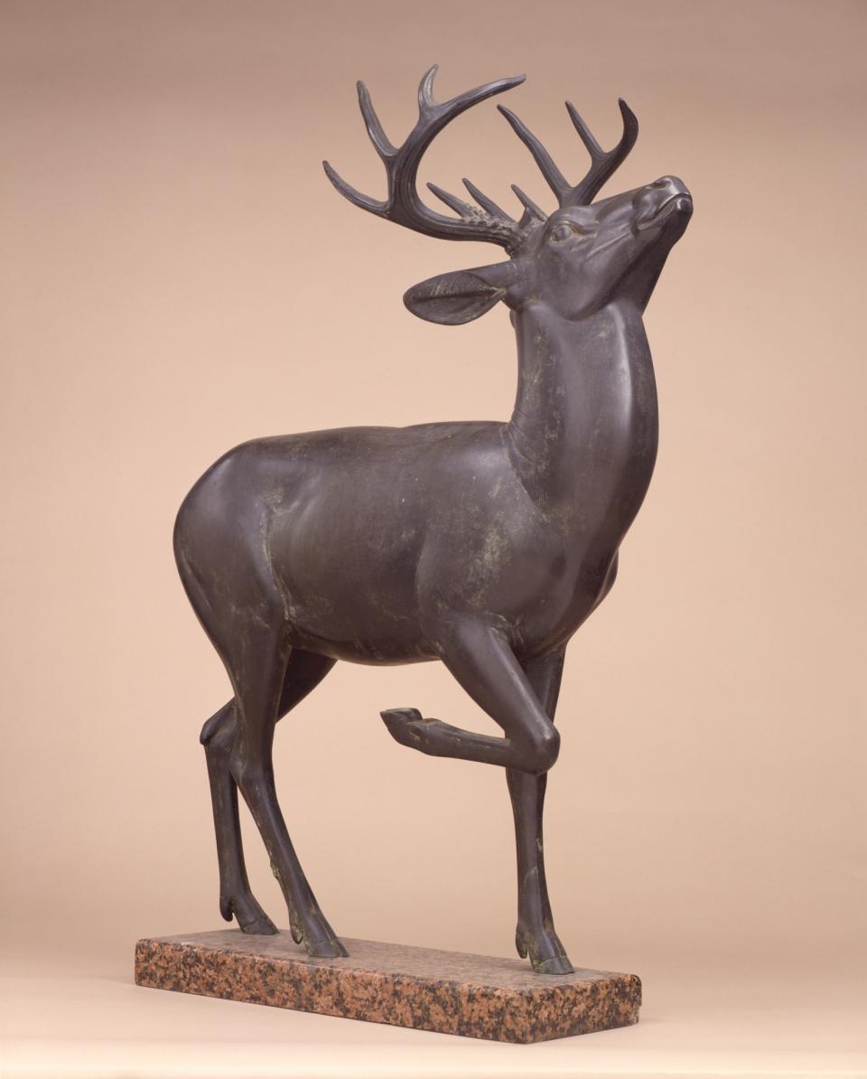 Standing Stag | Smithsonian American Art Museum