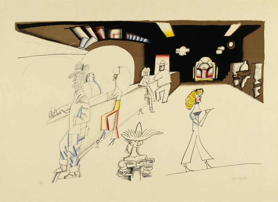 (Bar Room Scene) | Smithsonian American Art Museum