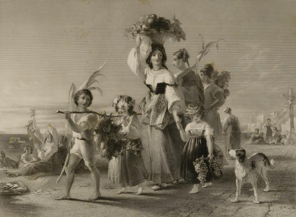 Neapolitan Peasants | Smithsonian American Art Museum