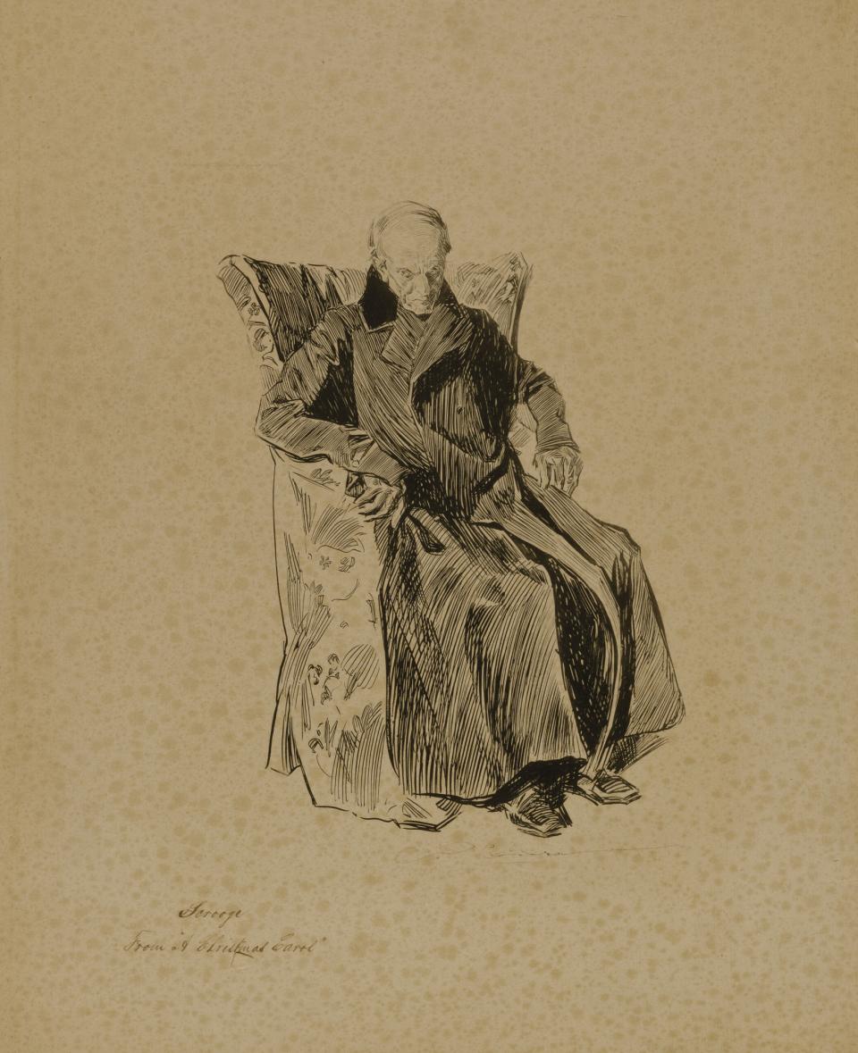 Scrooge, from "A Christmas Carol" | Smithsonian American Art Museum