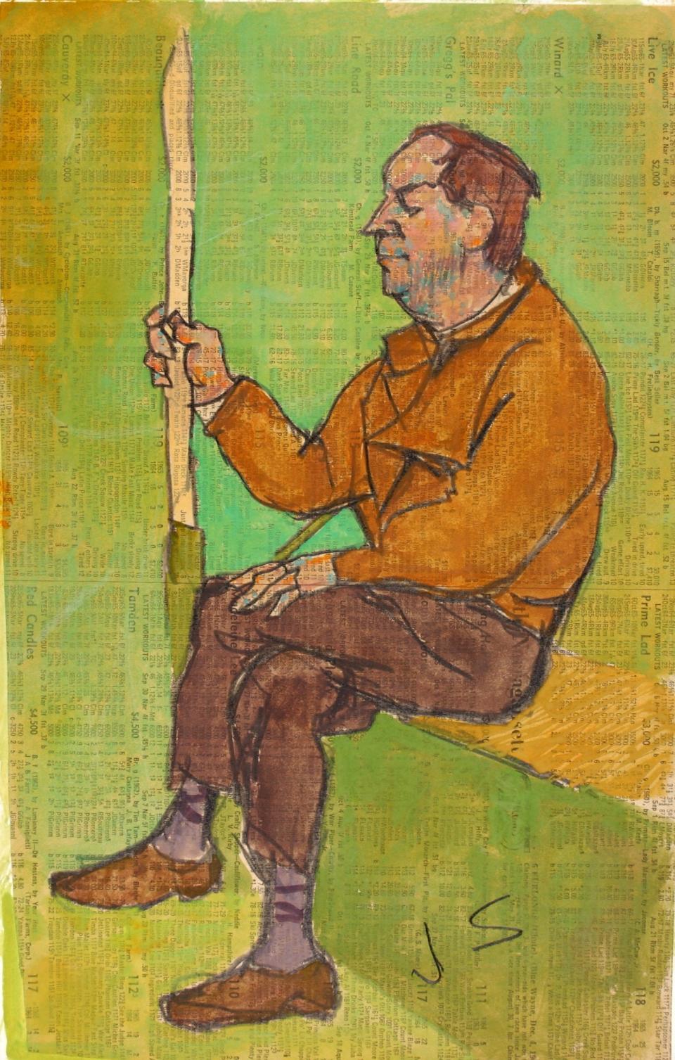(Seated Man) | Smithsonian American Art Museum