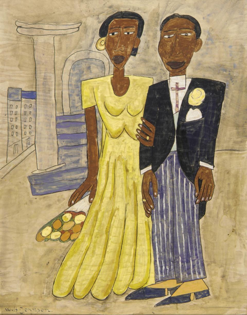 Wedding Couple | Smithsonian American Art Museum