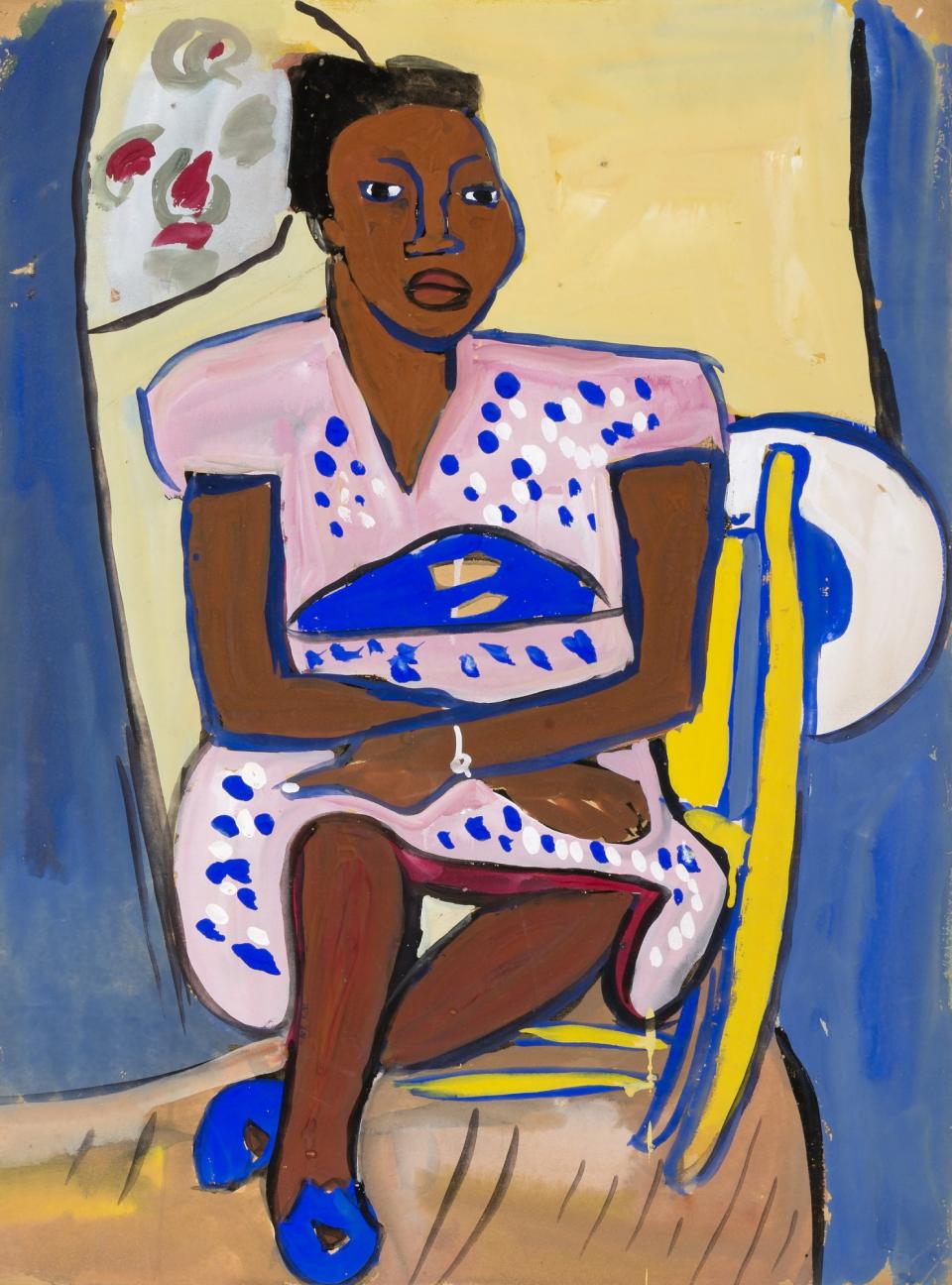 Woman Seated--Mary Jane | Smithsonian American Art Museum