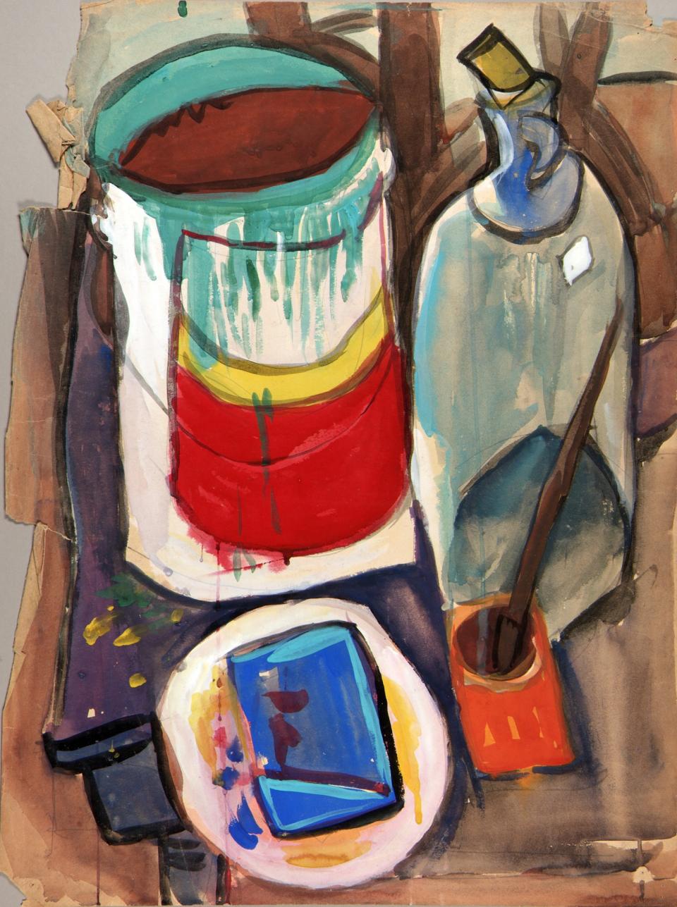 Still Life--Artist's Materials | Smithsonian American Art Museum