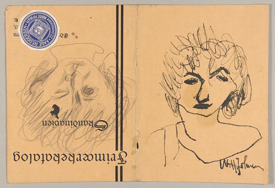 Two Portrait Heads of a Woman | Smithsonian American Art Museum