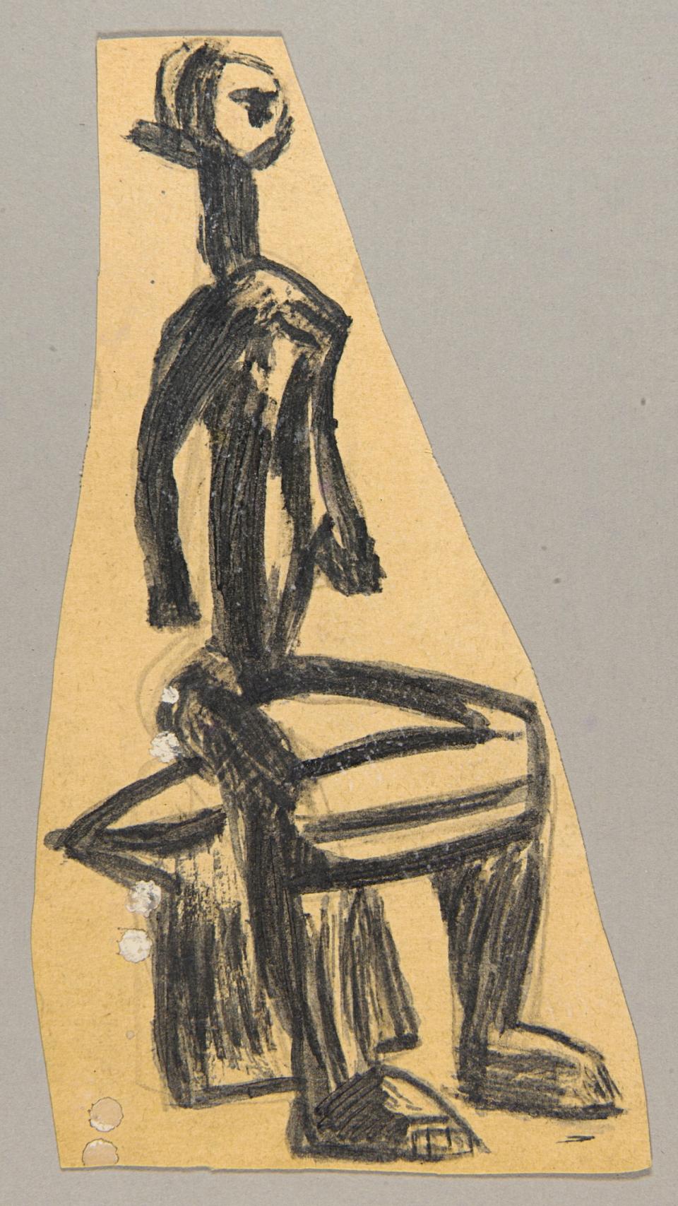 African Sculpture--Figure of Seated Woman | Smithsonian American Art Museum