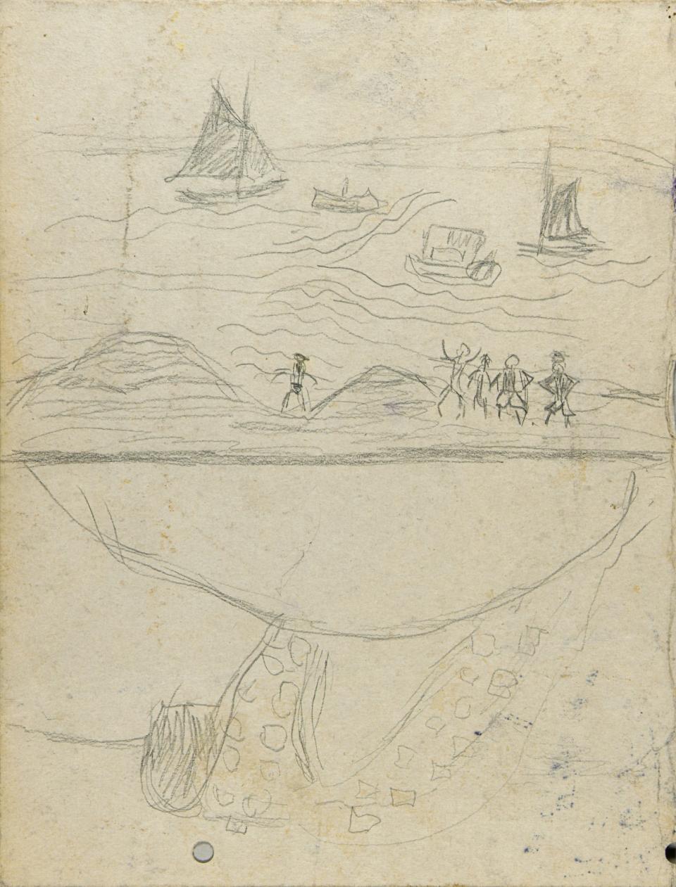 Boats and Coastline | Smithsonian American Art Museum
