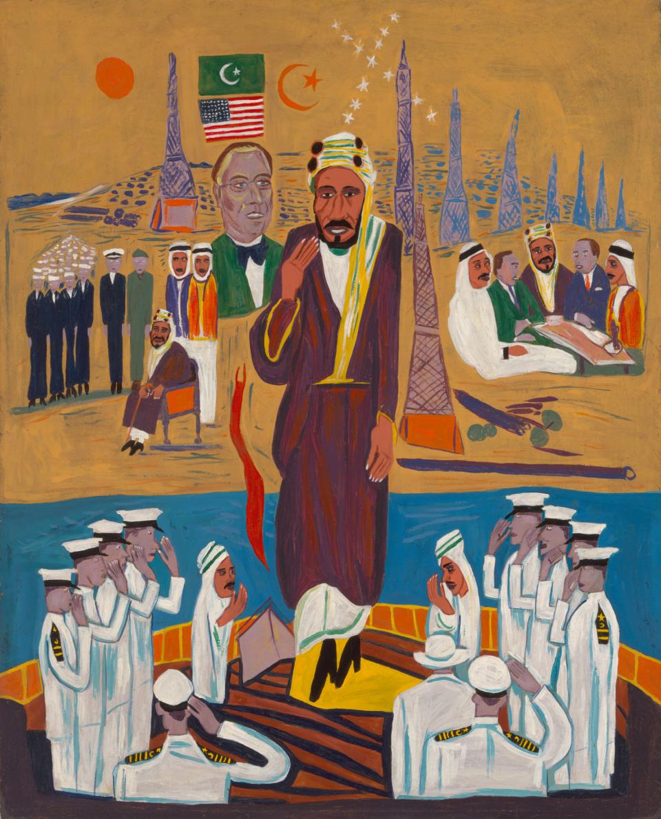 King Ibn Saud | Smithsonian American Art Museum