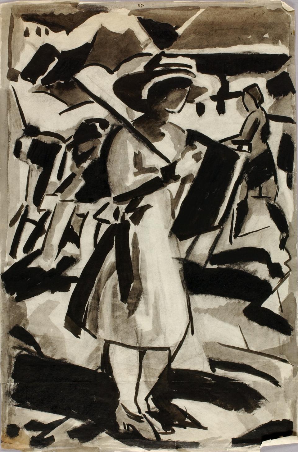 Standing Figure of a Woman | Smithsonian American Art Museum