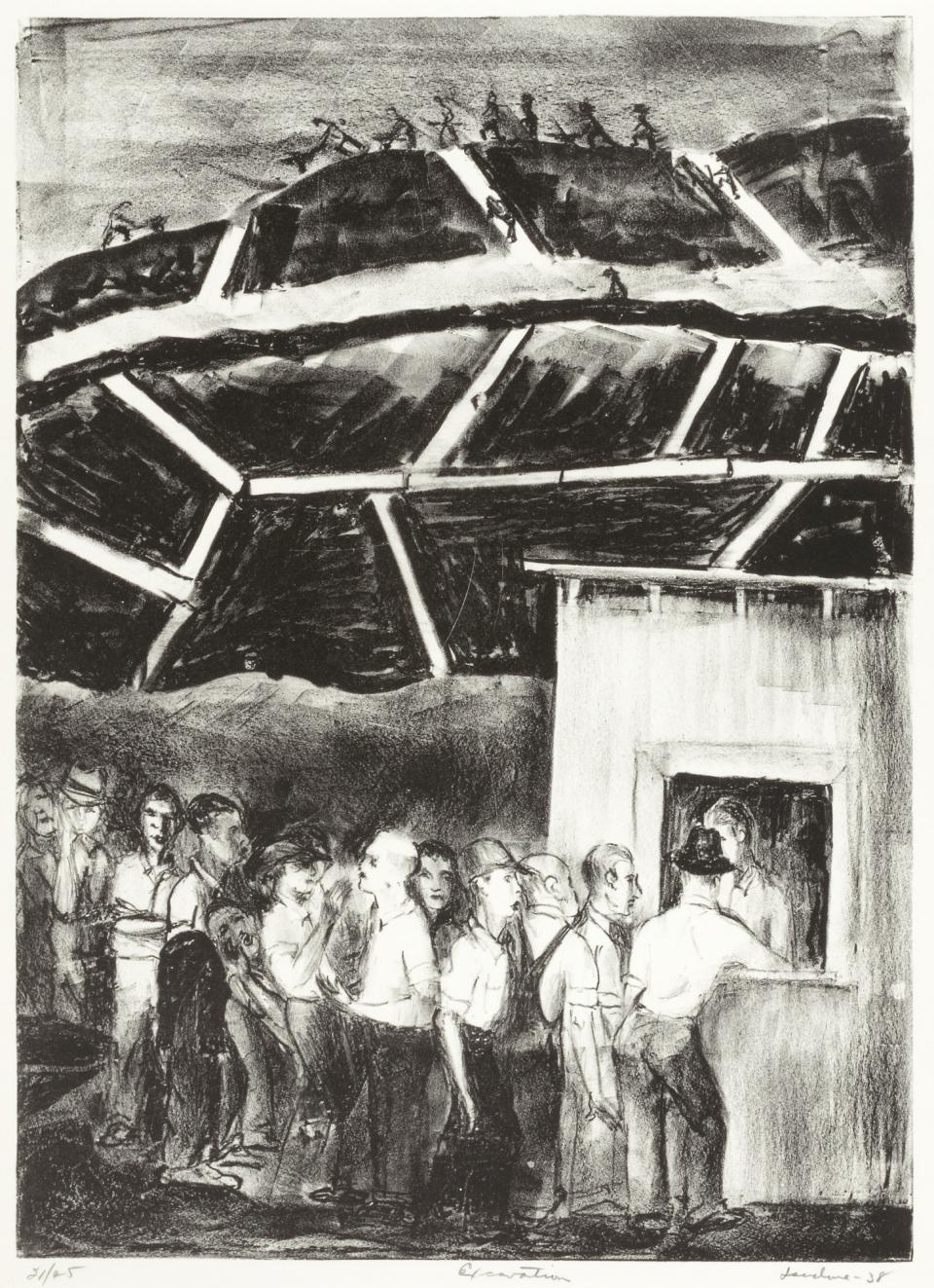 Excavation | Smithsonian American Art Museum