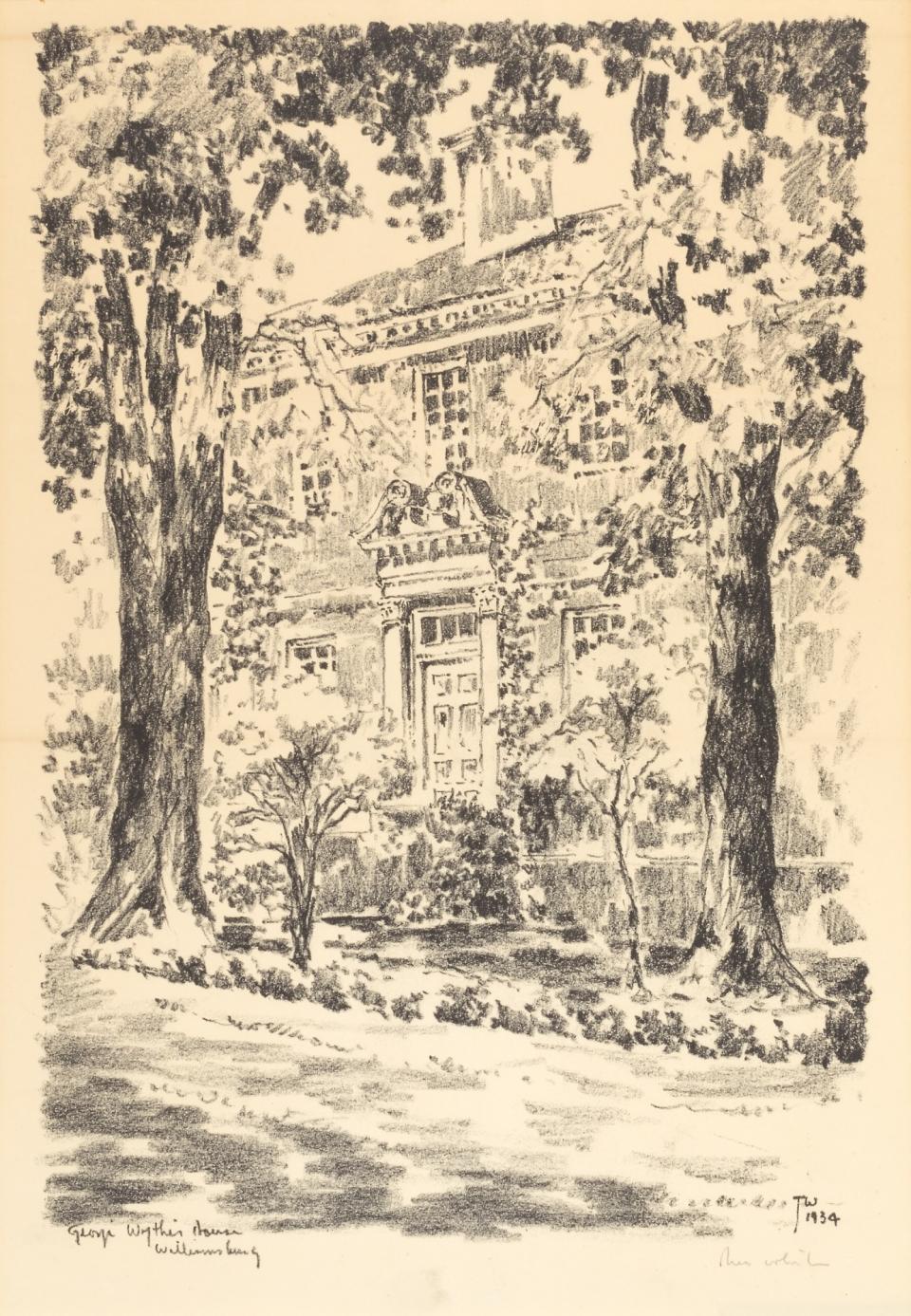 George Wythe's House | Smithsonian American Art Museum