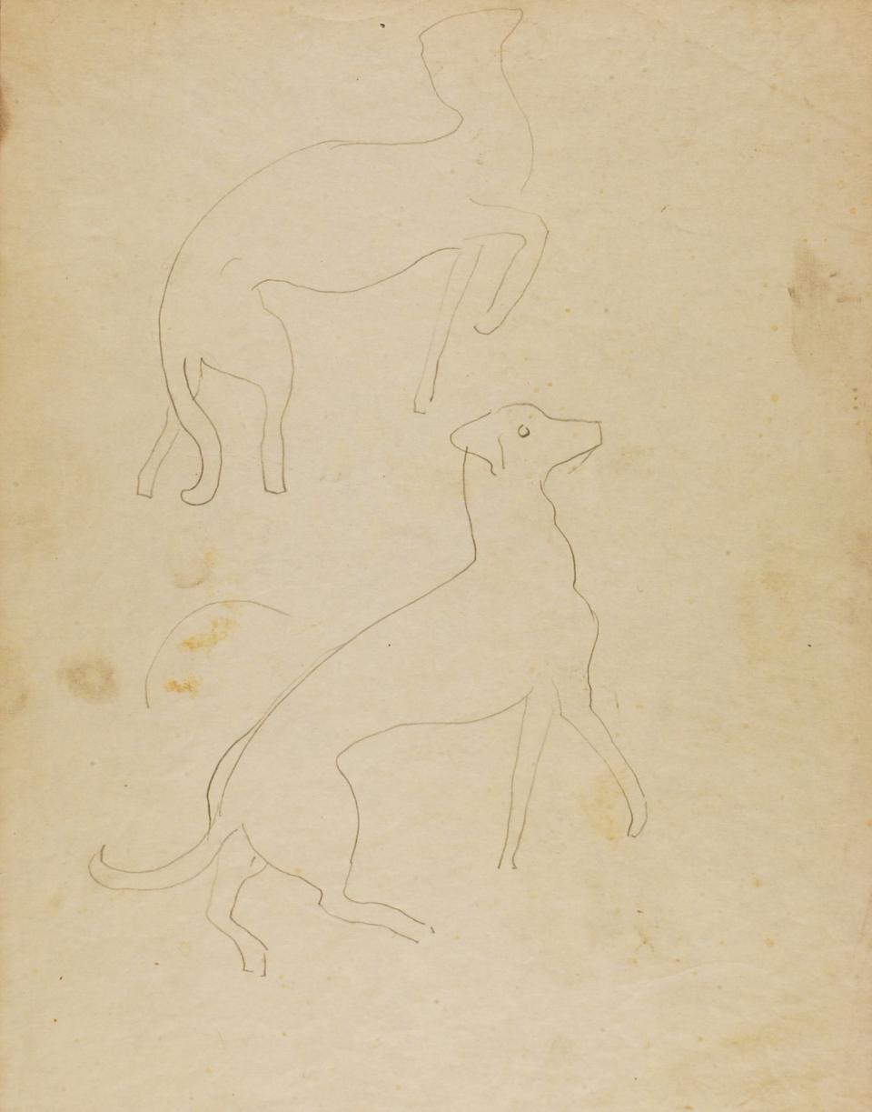 (Untitled--Study of Dog) | Smithsonian American Art Museum