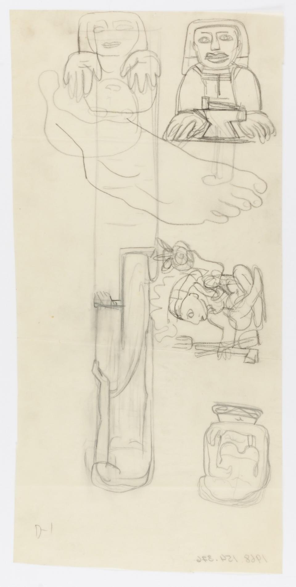 Study for Sacrifice | Smithsonian American Art Museum