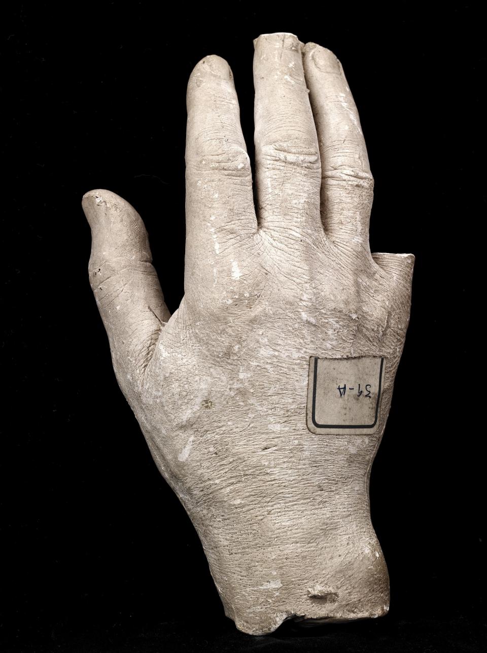 Cast of Unidentified Right Hand, Possibly Cornelius Vanderbilt's (one ...