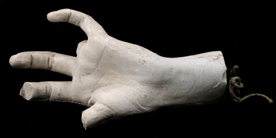 Cast of an Unidentified Woman's Left Hand, Fingers Arched (thumb and ...