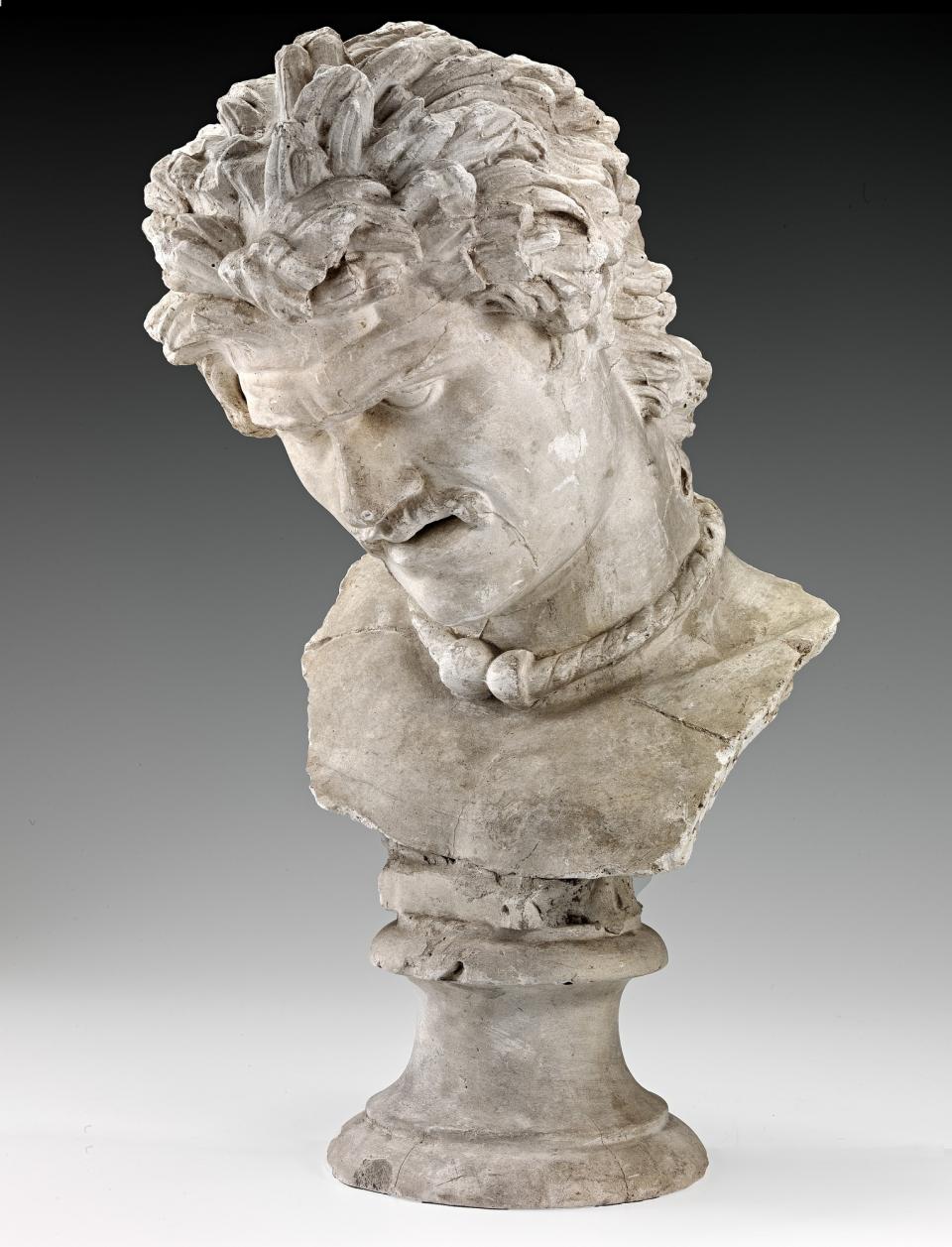 Cast of Head from Dying Gaul | Smithsonian American Art Museum