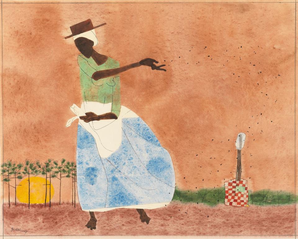 Woman Sowing | Smithsonian American Art Museum