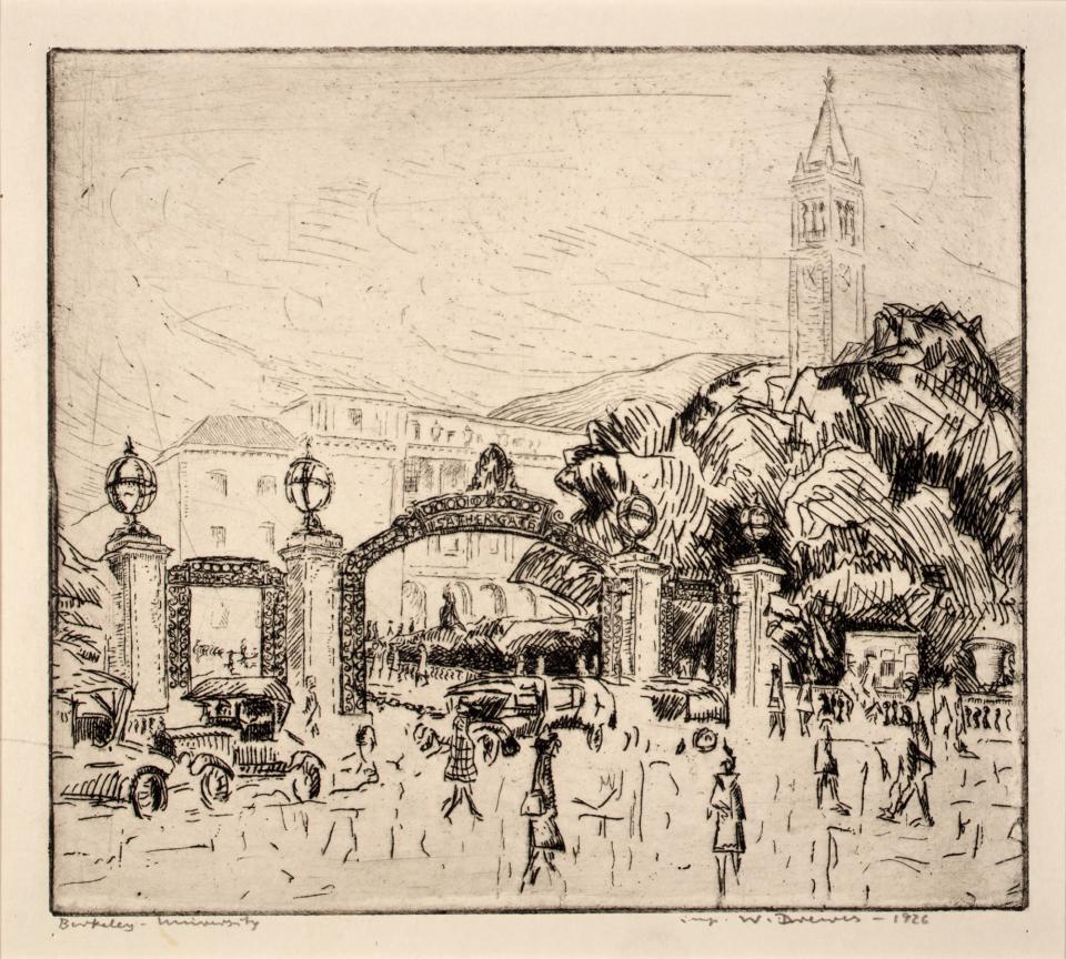University Gate, Berkeley | Smithsonian American Art Museum