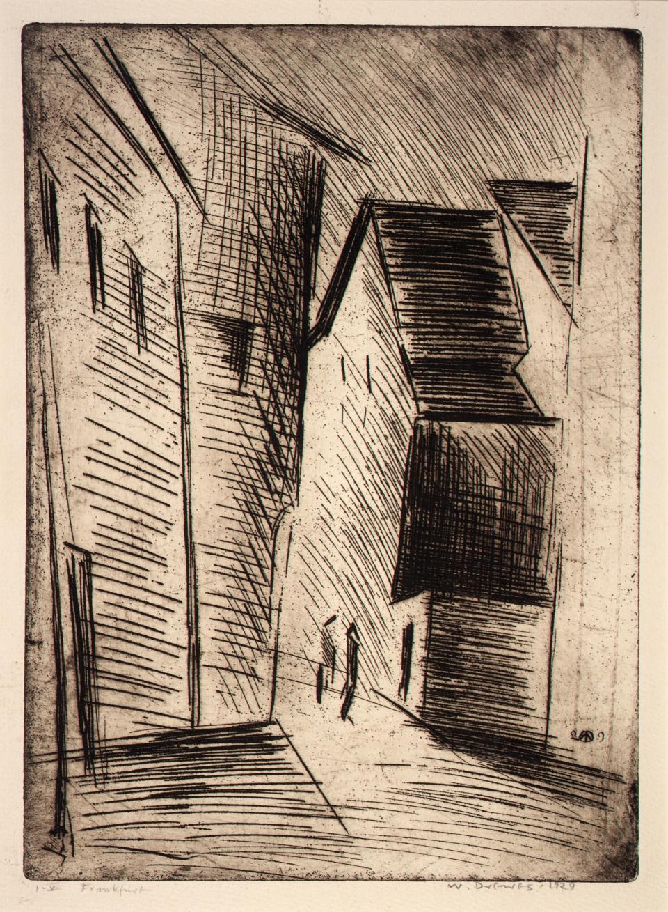Ancient Street in Frankfurt (Ancient Street) | Smithsonian American Art ...