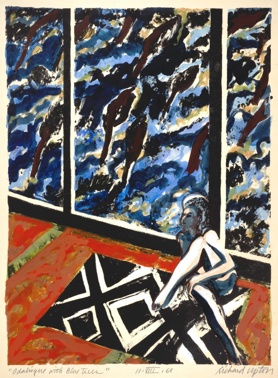 Odalisque with Blue Trees | Smithsonian American Art Museum