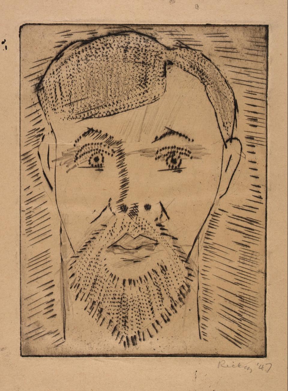 (Head of Man) | Smithsonian American Art Museum