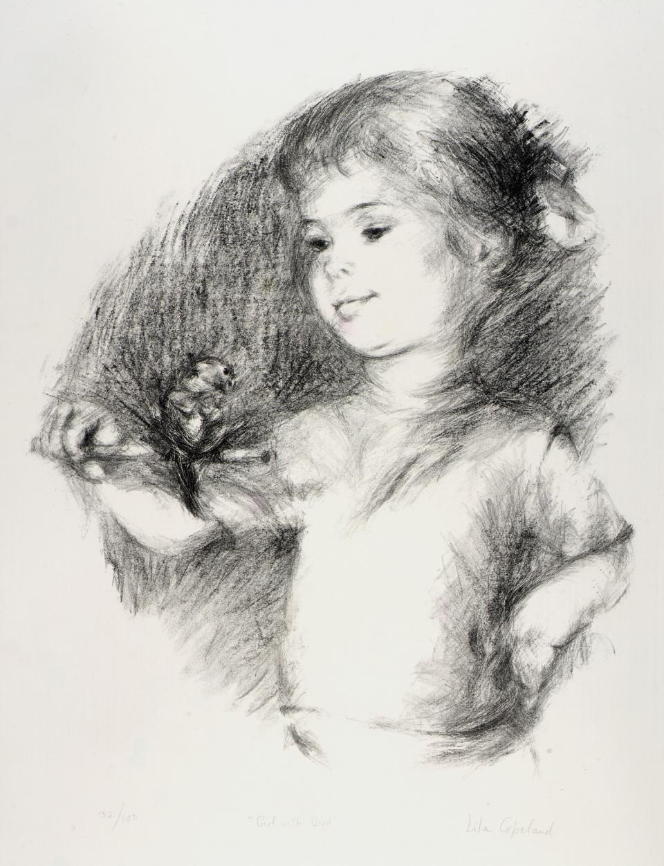 Girl with Bird | Smithsonian American Art Museum