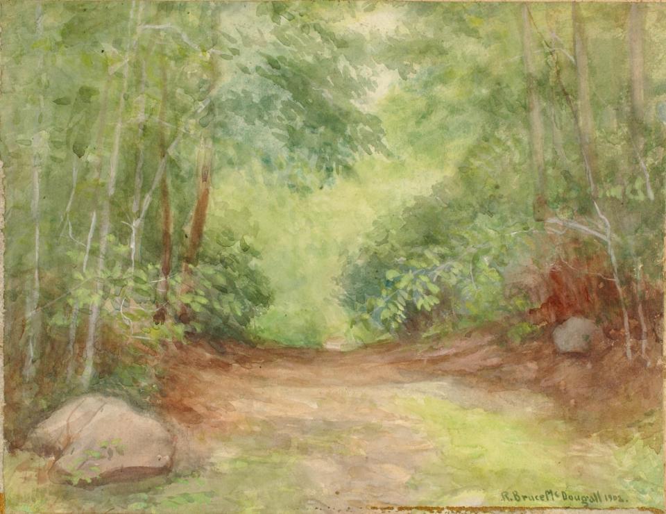 Untitled (Forest Scene) | Smithsonian American Art Museum