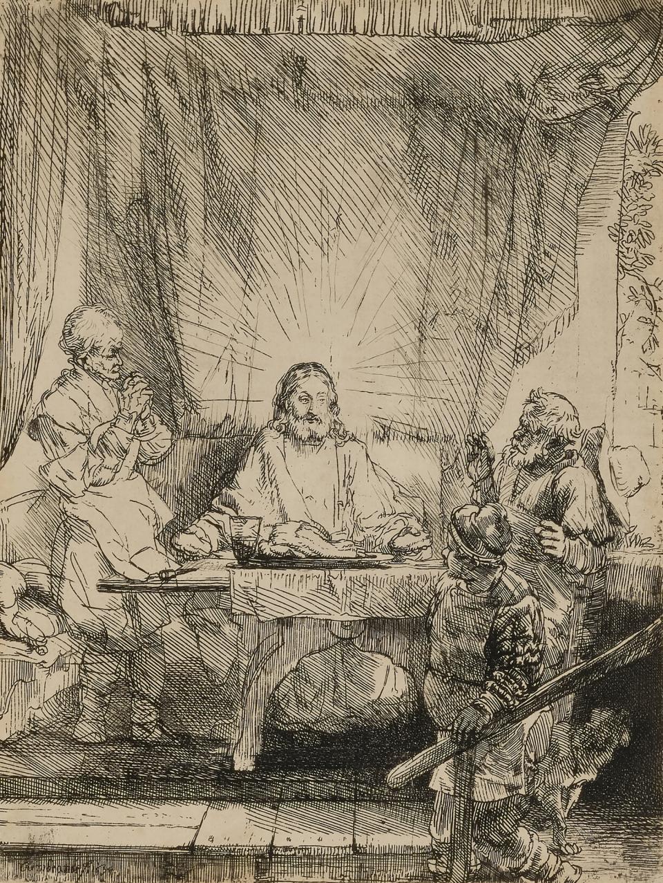 Christ at Emmaus | Smithsonian American Art Museum