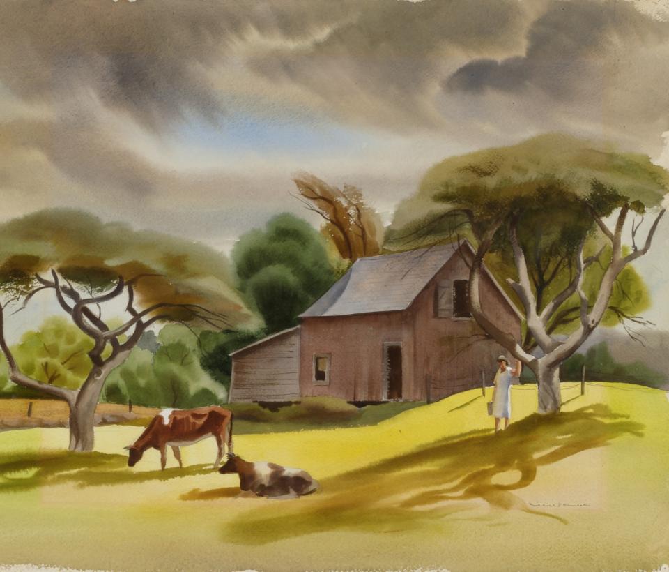 (Barn) | Smithsonian American Art Museum